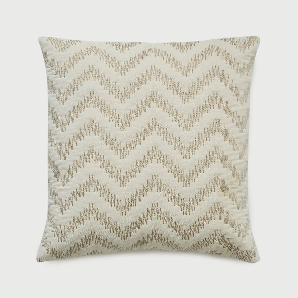 Chevron Brown Velvet Cushion Cover | Premium Home Textiles in India