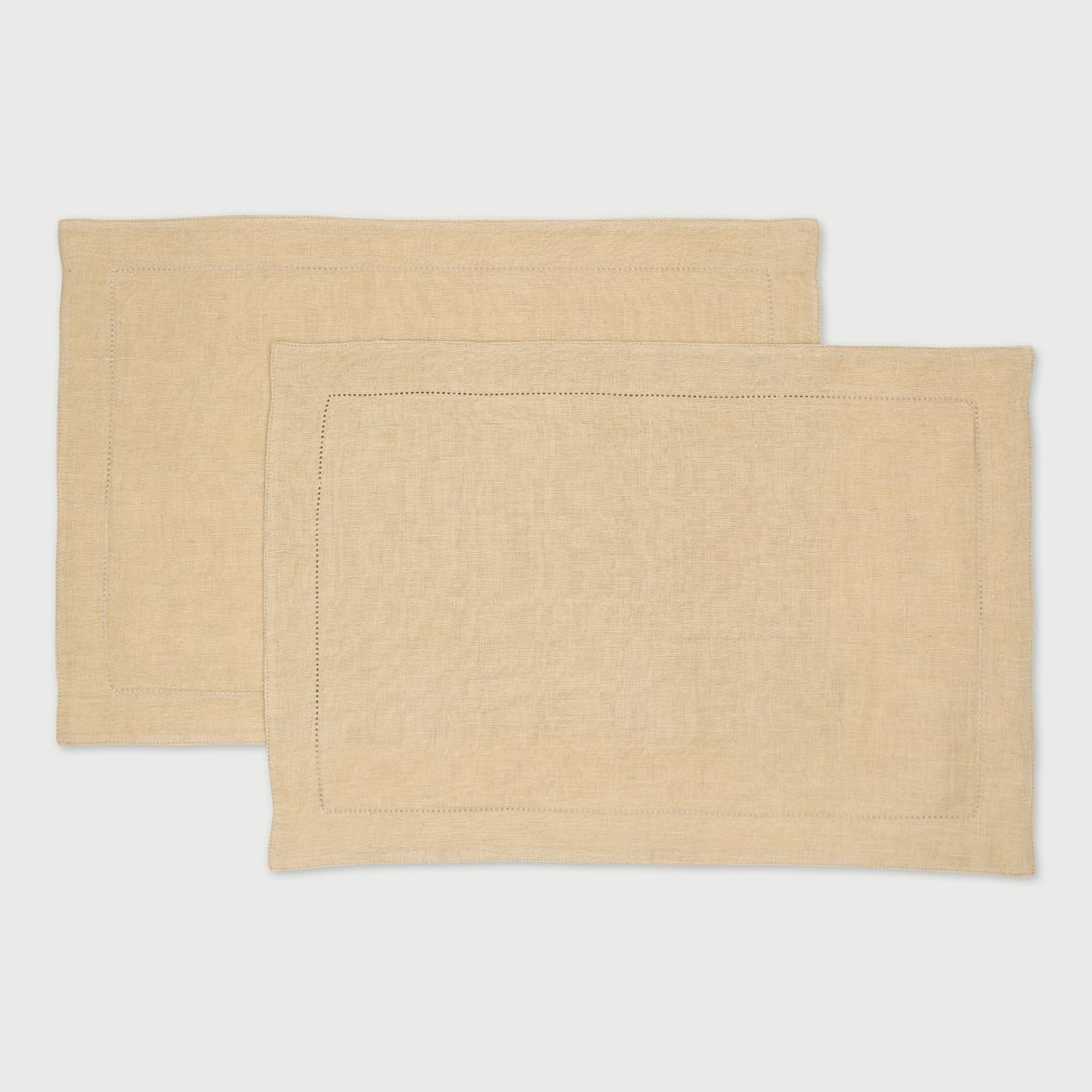 Flax Linen Table Mats-Set of 2-Extra 10% Off