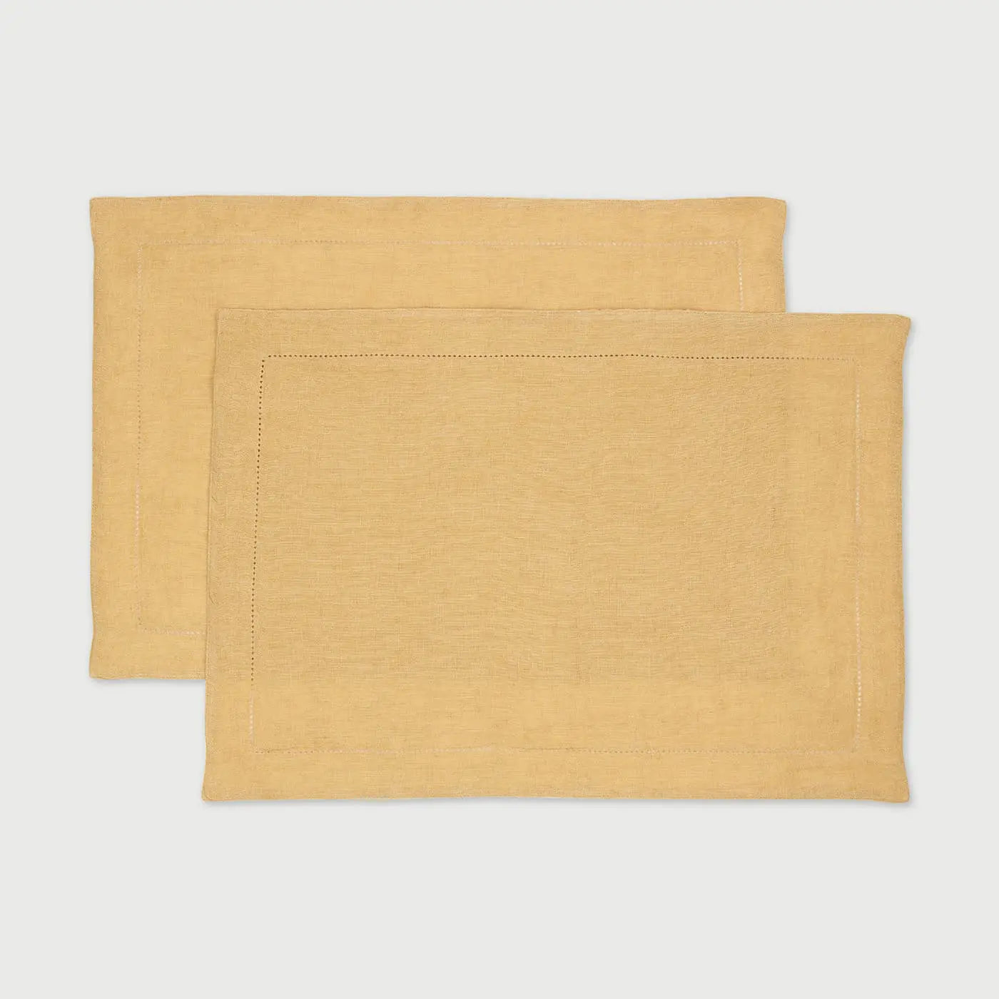 Sand Linen Table Mats-Set of 2 | Premium Home Textiles in India
